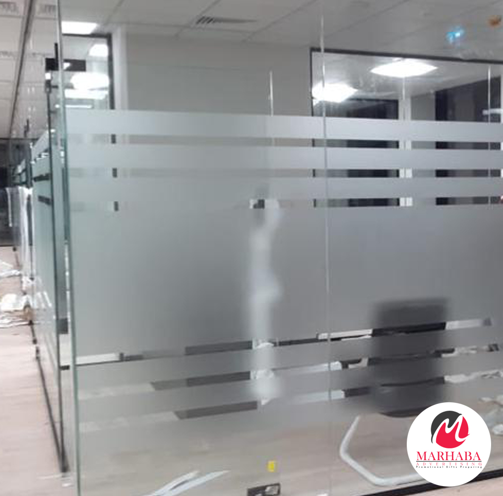 Frosted Glass Stickers, Sheet, Plastic Film And Texture Designs For Doors